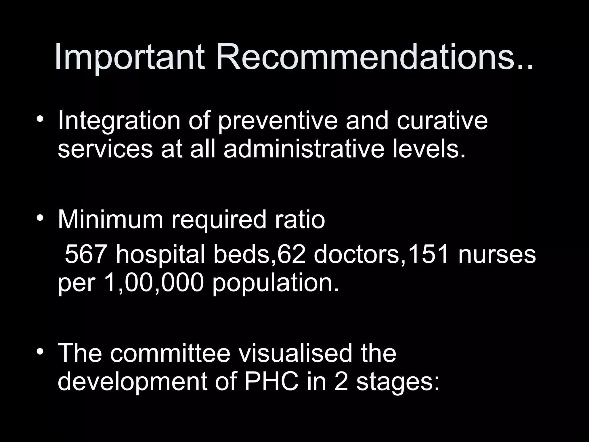 Bhore committee | PPT