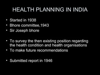 Bhore committee | PPT