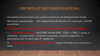 Bhore committee | PPTX
