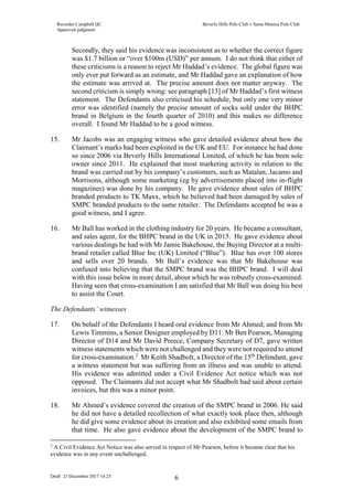 Bhpc approved judgment | PDF | Legal Services Industry | Industries