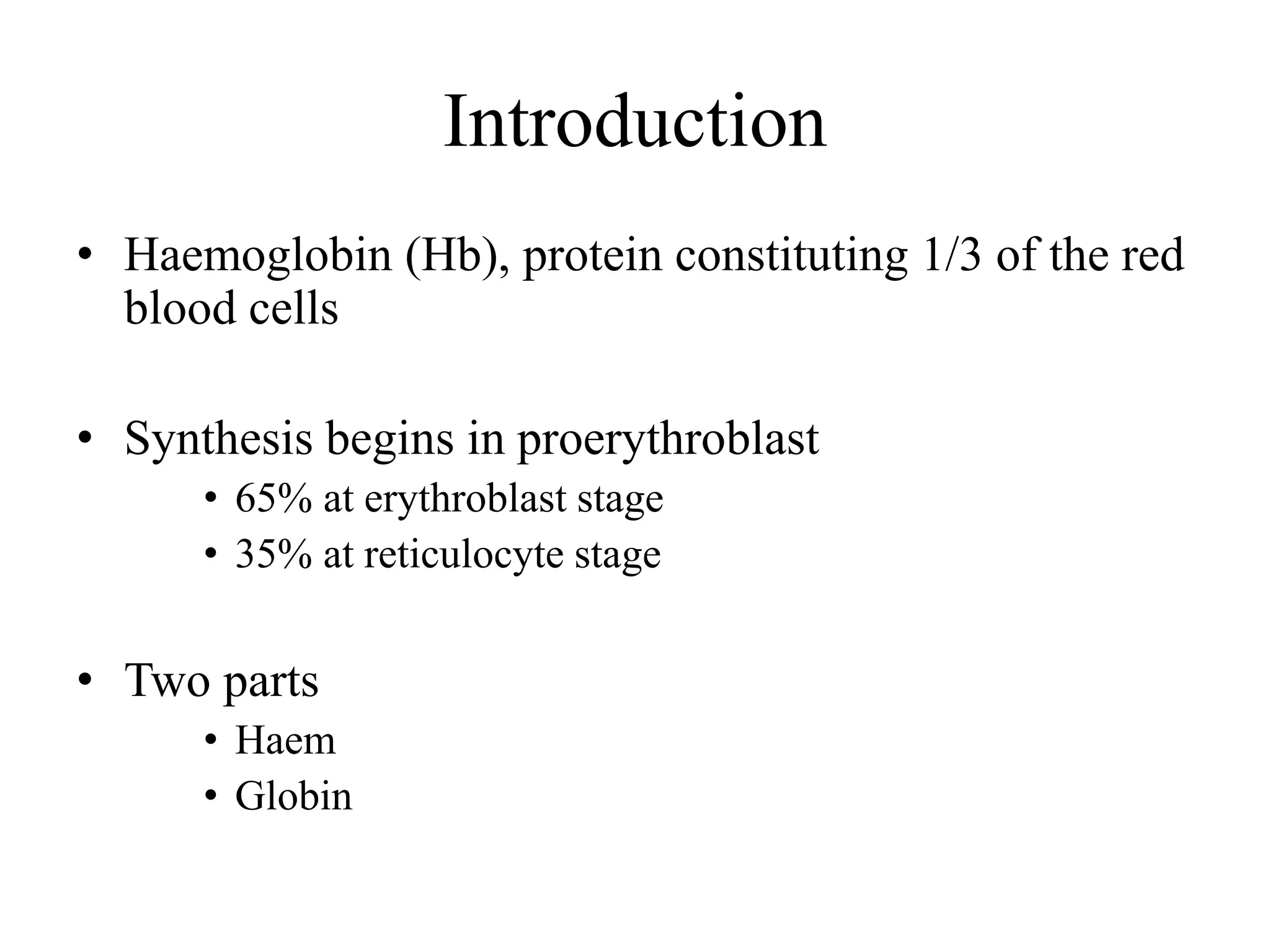 Haemoglobin | PPTX