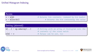 IRIS-HEP Retreat: Boost-Histogram Roadmap | PPT
