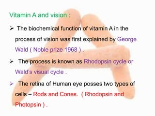 Vitamin A deficiency | PPTX