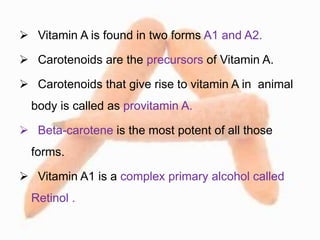 Vitamin A deficiency | PPTX