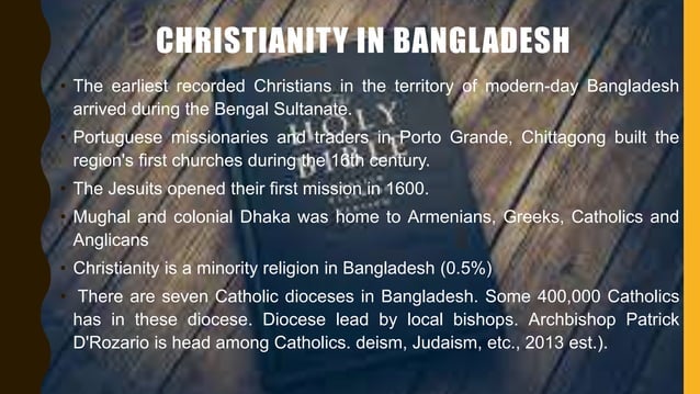 Religious faith & festivals in BANGLADESH | PPTX