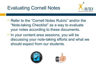 Bhs cornell notespowerpointpre | PPT