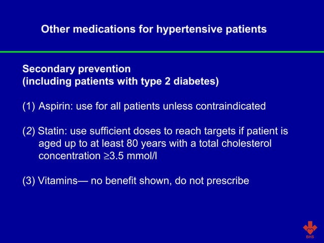 Bhs guidelines iv_and_nice_algorithm_slides | PPT