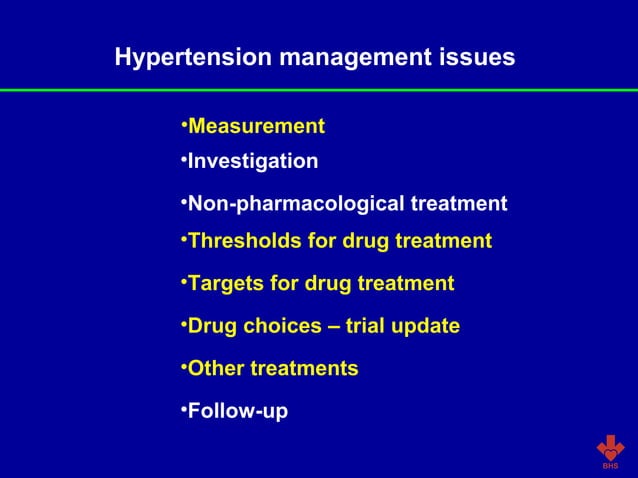 Bhs guidelines iv_and_nice_algorithm_slides | PPT