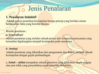 Tugas 2 bhs. Indonesia : Pengertian Penalaran | PPT