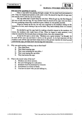 Bhs inggris 18 | PDF