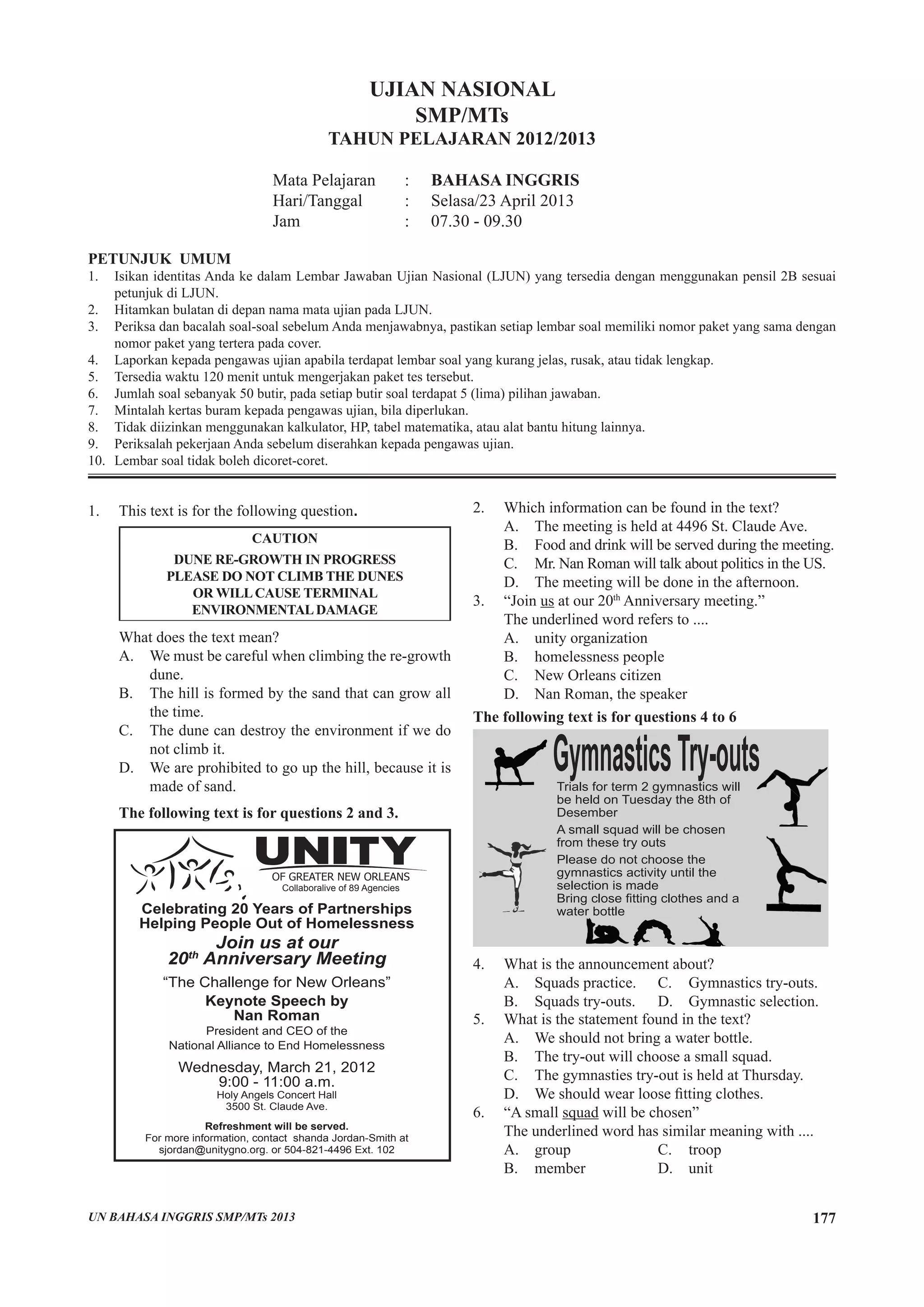 Bhs inggris paket 1 | PDF