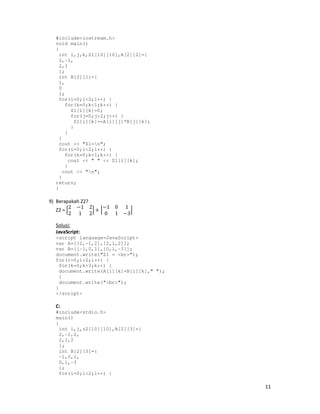 Bahasa Pemrograman dan Script