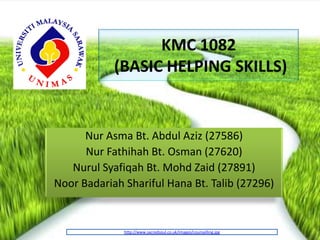 basic helping skill | PPTX