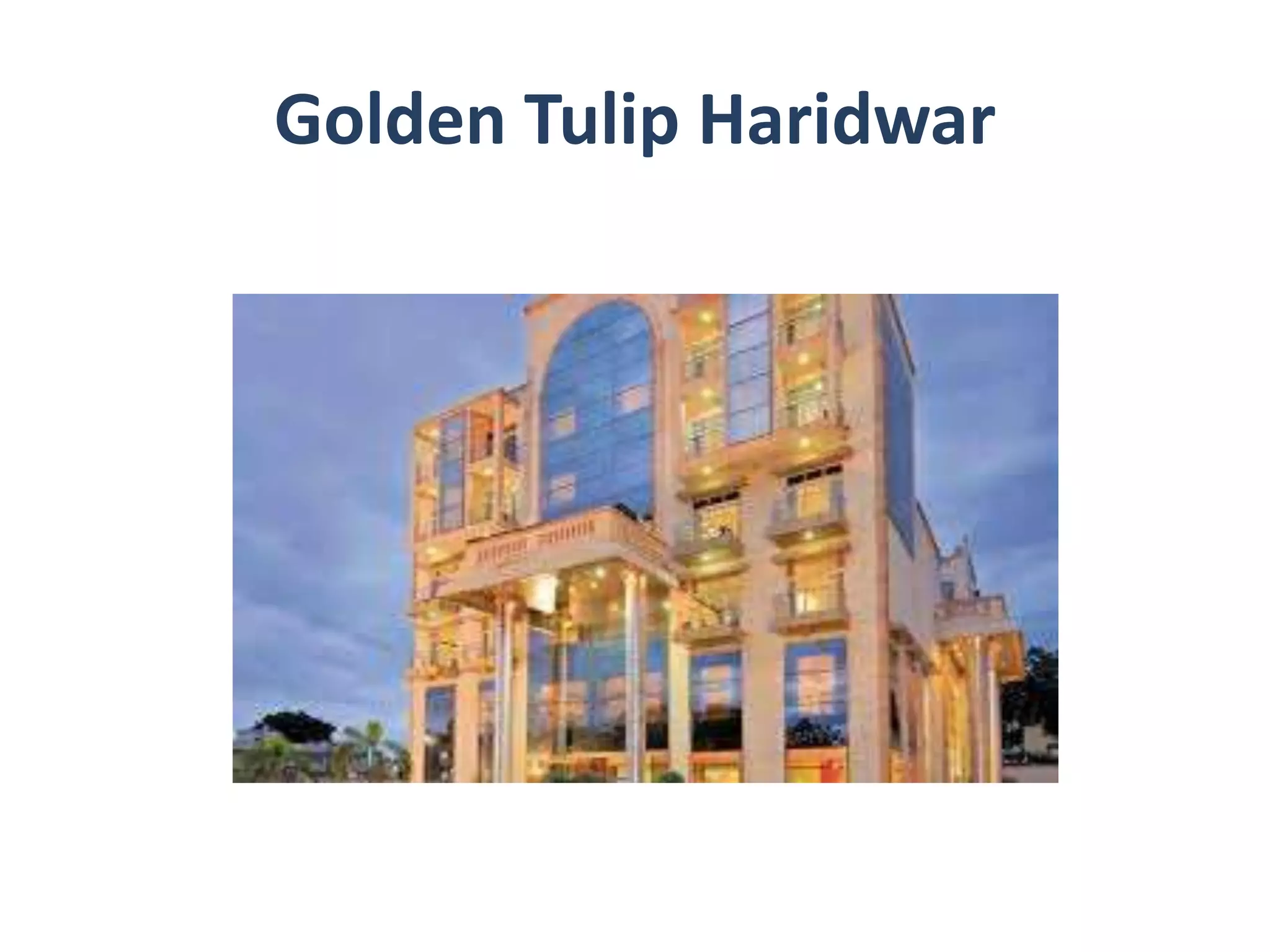 Hotels & Resorts in India - BHT Group | PPTX