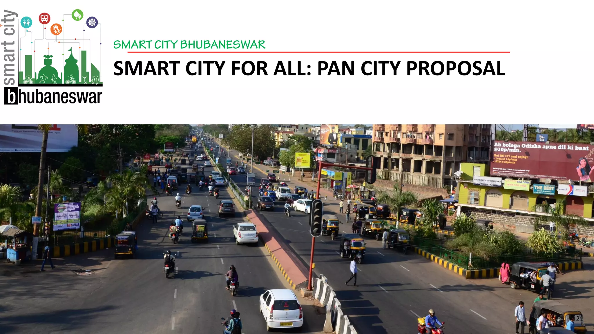 Bhubaneswar Smart City winning plan | PDF