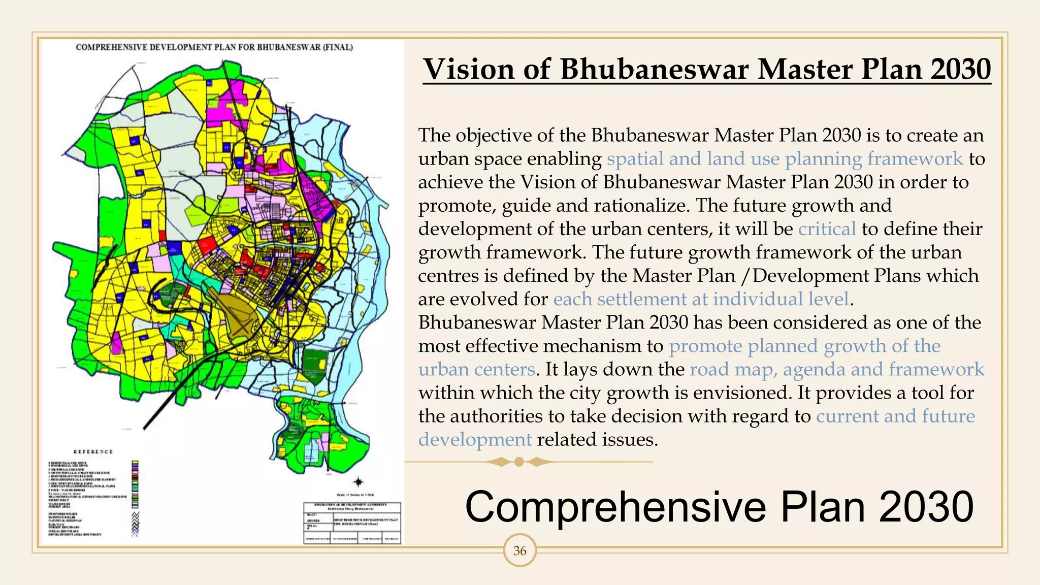Bhubaneswar- Urban Planning | PPTX