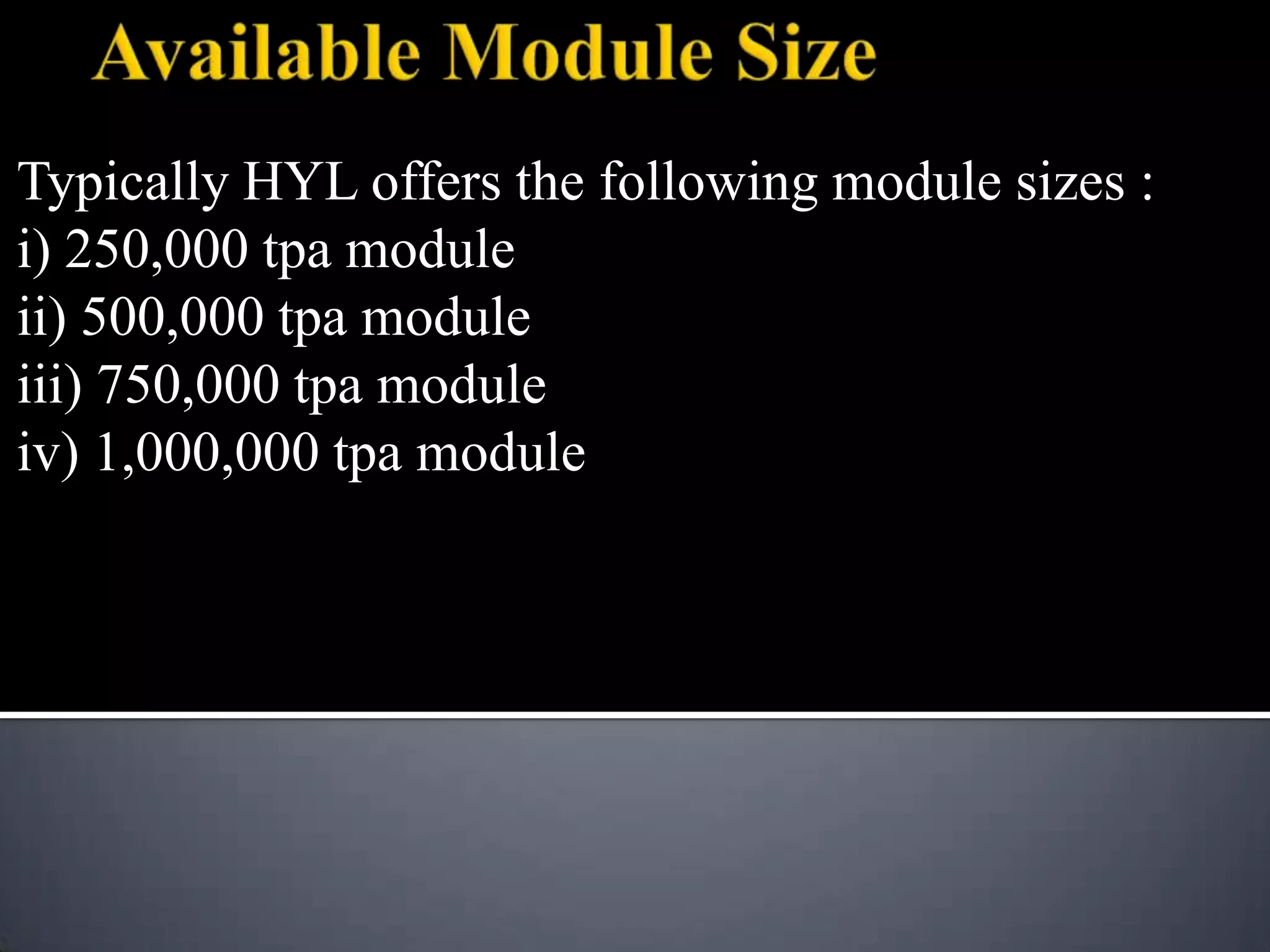 Seminar on HYL Process | PPTX