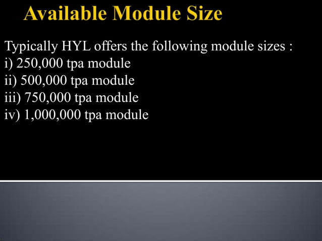 Seminar on HYL Process | PPTX