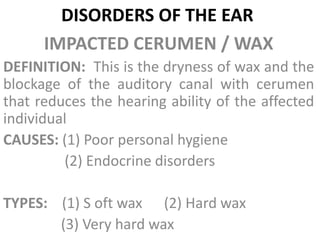 BHU DISORDERS OF THE EAR & EYE 400 LEVEL.pptx