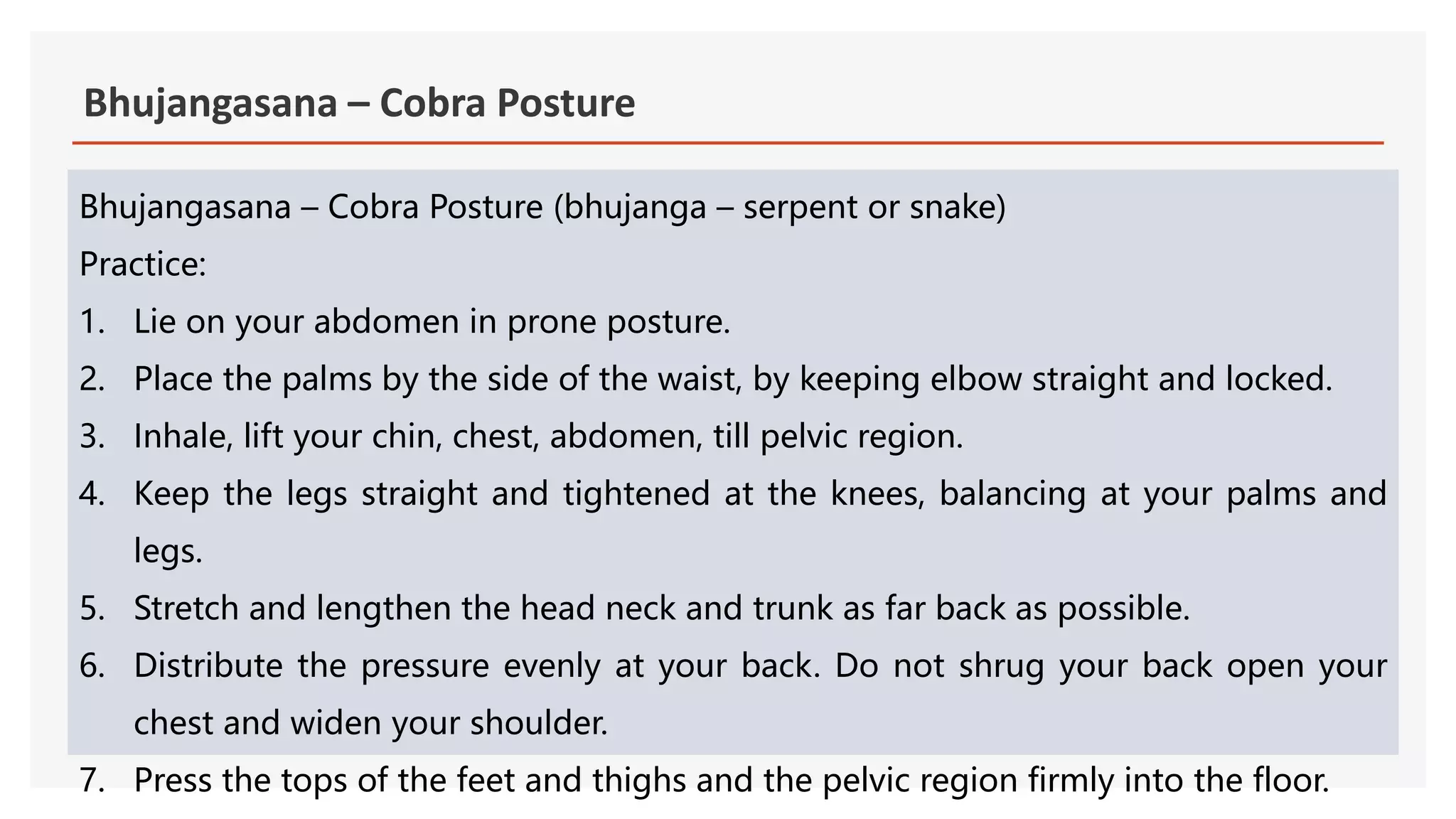 Bhujangasana – Cobra Posture.pptx
