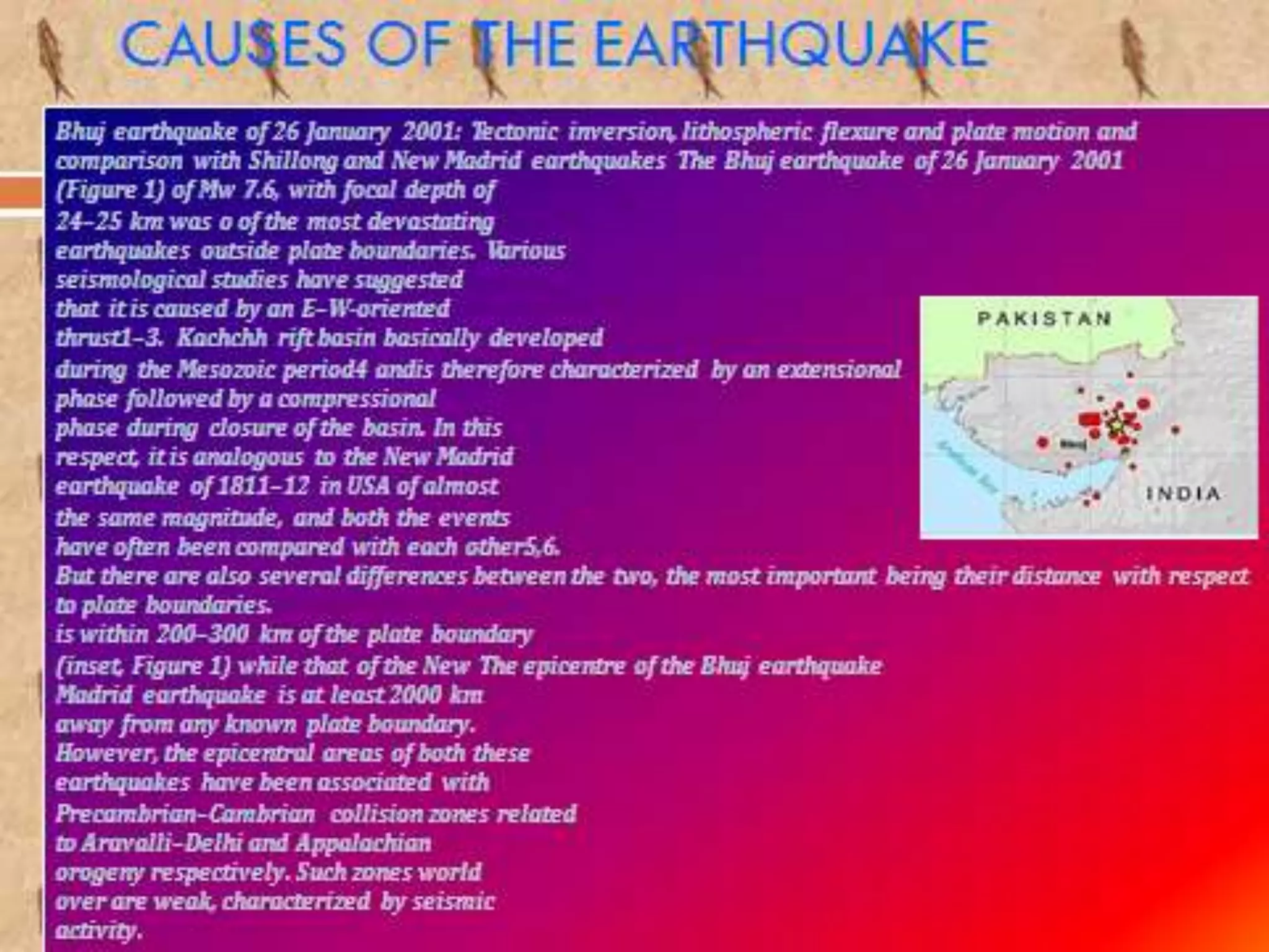 Bhuj earthquake | PPTX