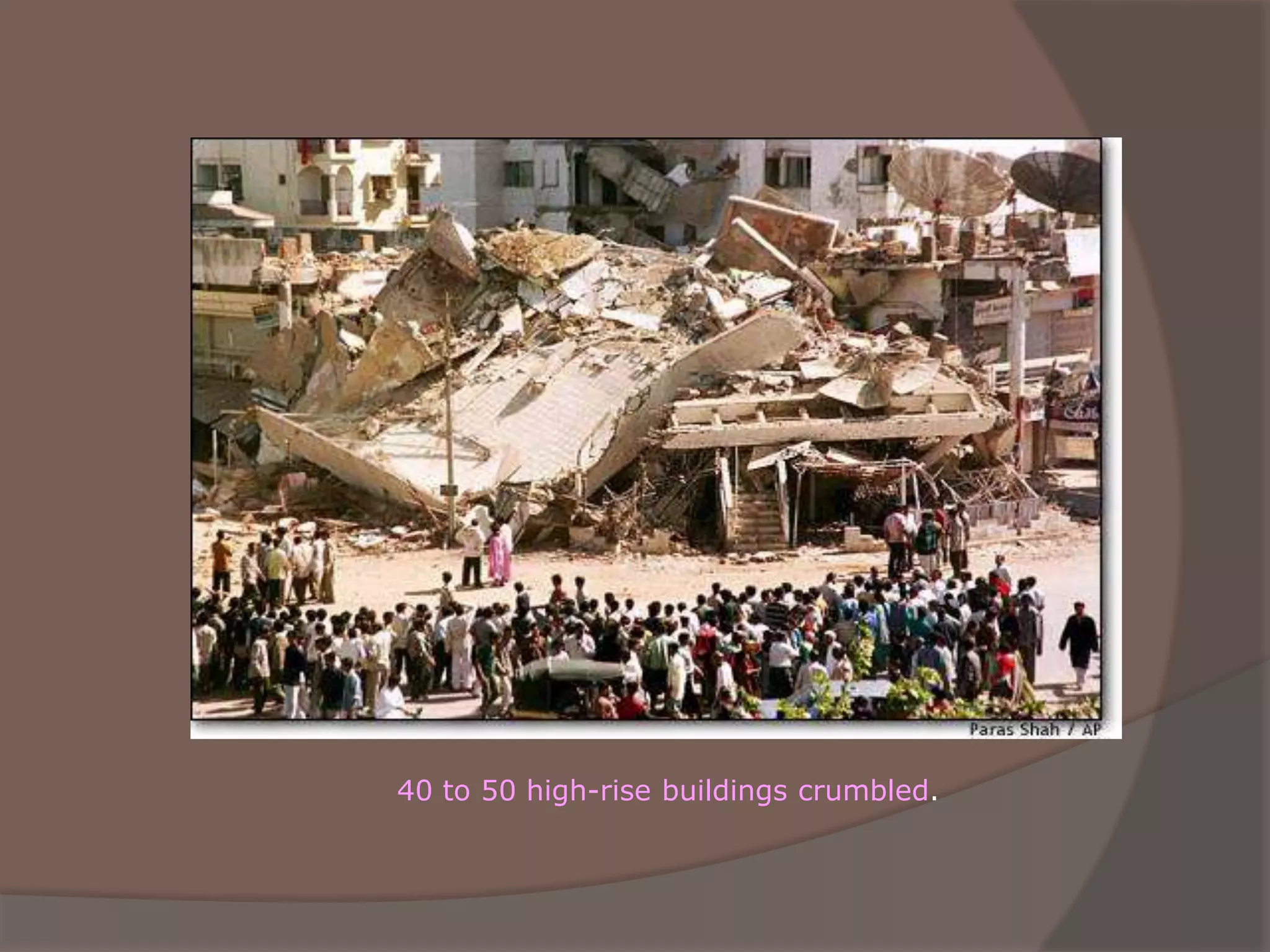 Case Study: Bhuj earth quake 26 th january 2001 | PPT