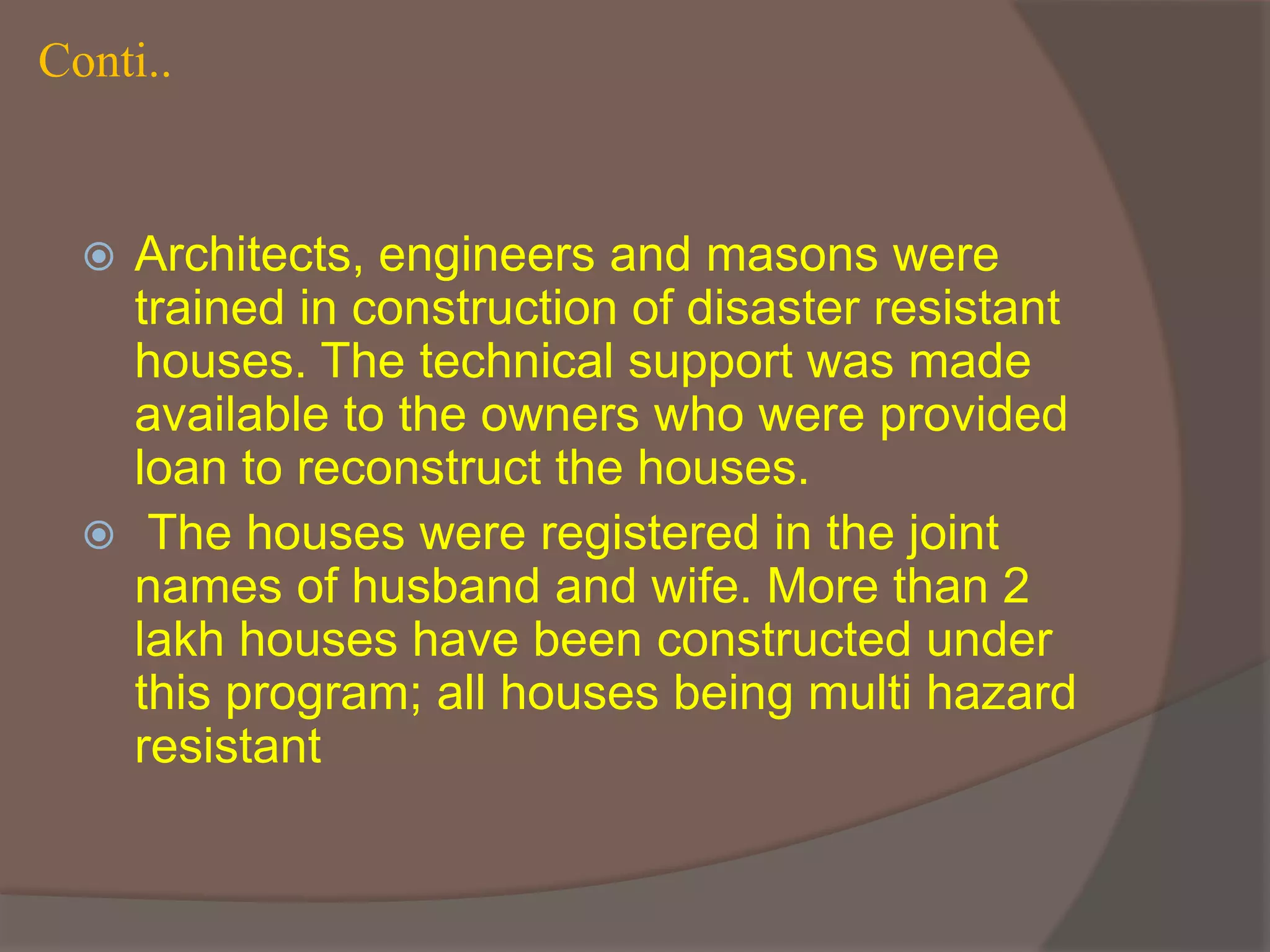Case Study: Bhuj earth quake 26 th january 2001 | PPT