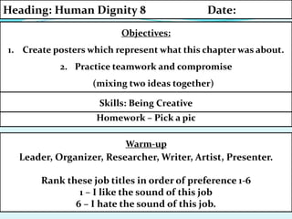 Human dignity 8 | PPTX