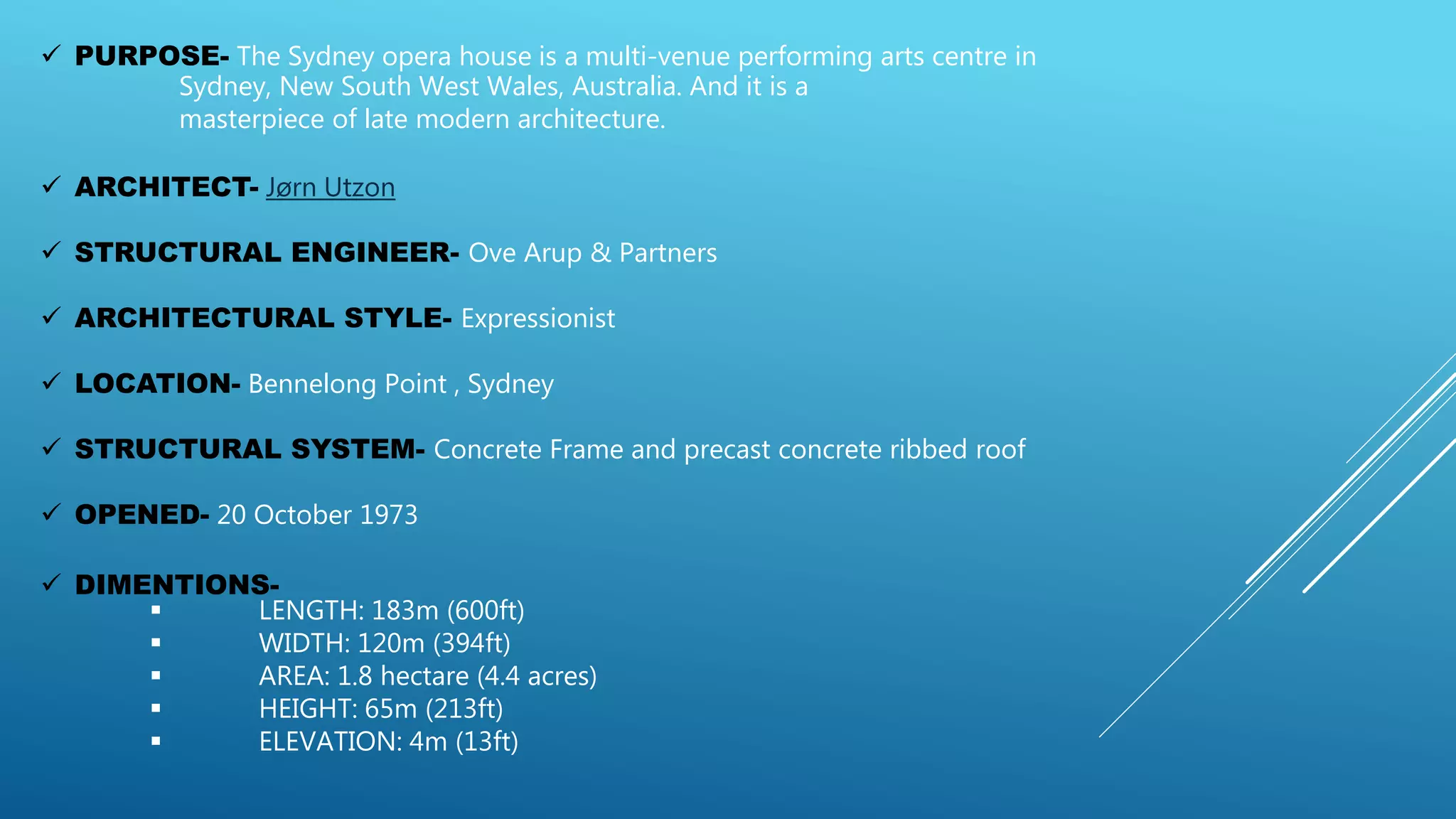 Sydney opera house | PPTX