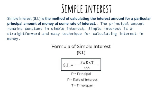 Maths Banking Easy ppt | PPTX | Stocks and Bonds | Personal Investing