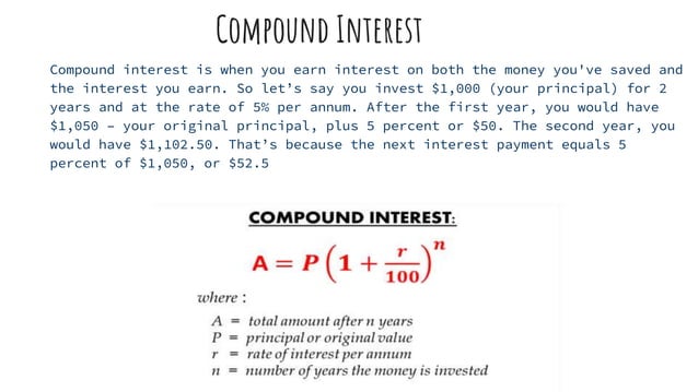 Maths Banking Easy ppt | PPTX | Stocks and Bonds | Personal Investing