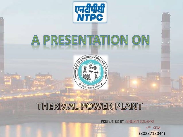 NTPC ,sipat voccational training | PPTX | Home Appliances | Home & Garden