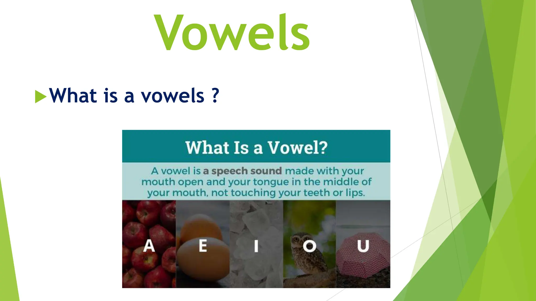 Classification of Speech Sound Vowels | Presentation | PPTX