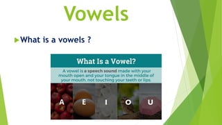 Classification of Speech Sound Vowels | Presentation | PPTX