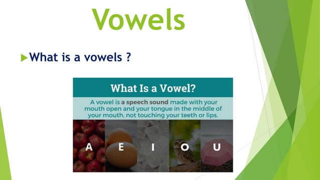 Classification of Speech Sound Vowels | Presentation | PPTX