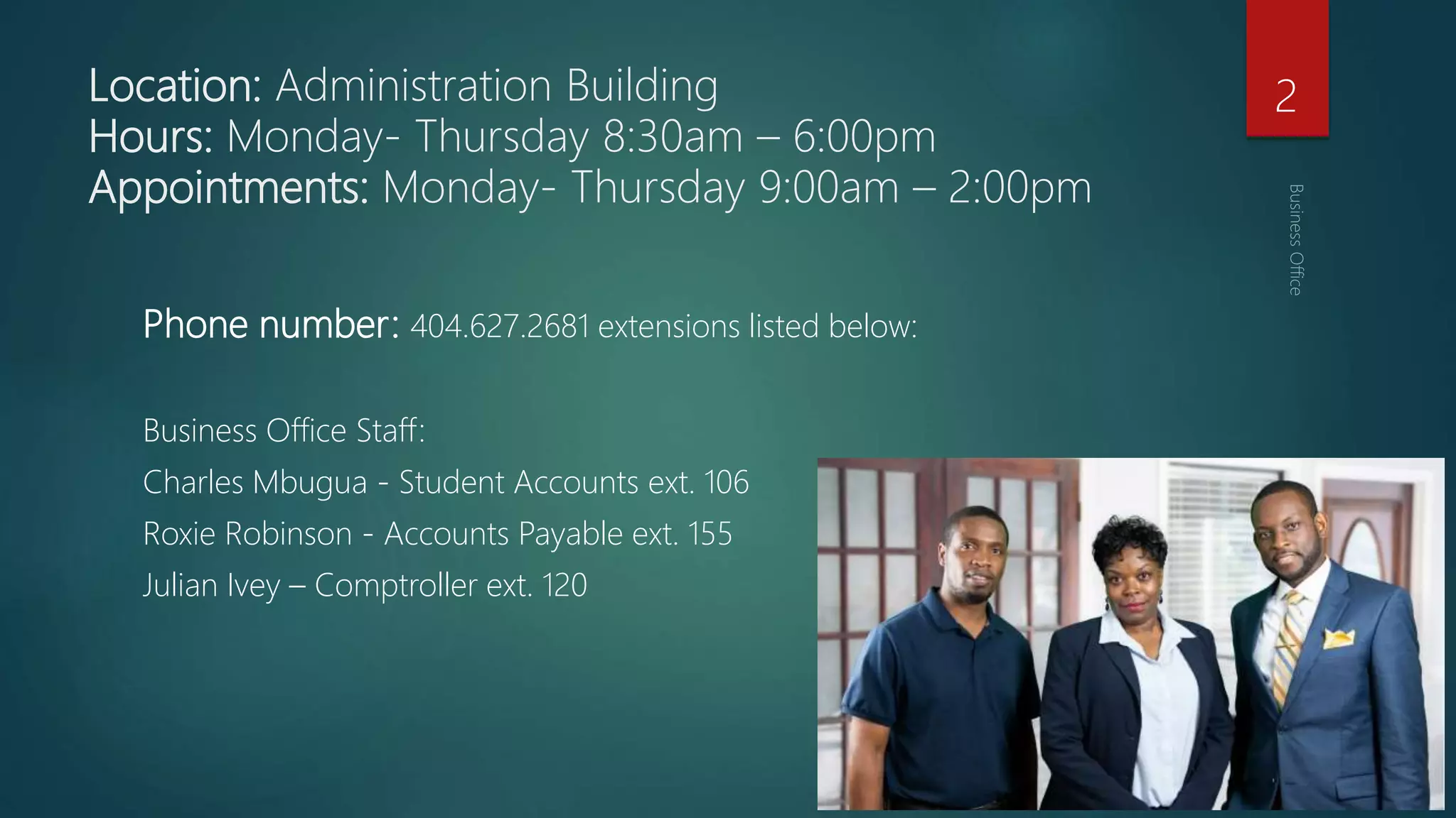 BHU NSO Business Office | PPTX