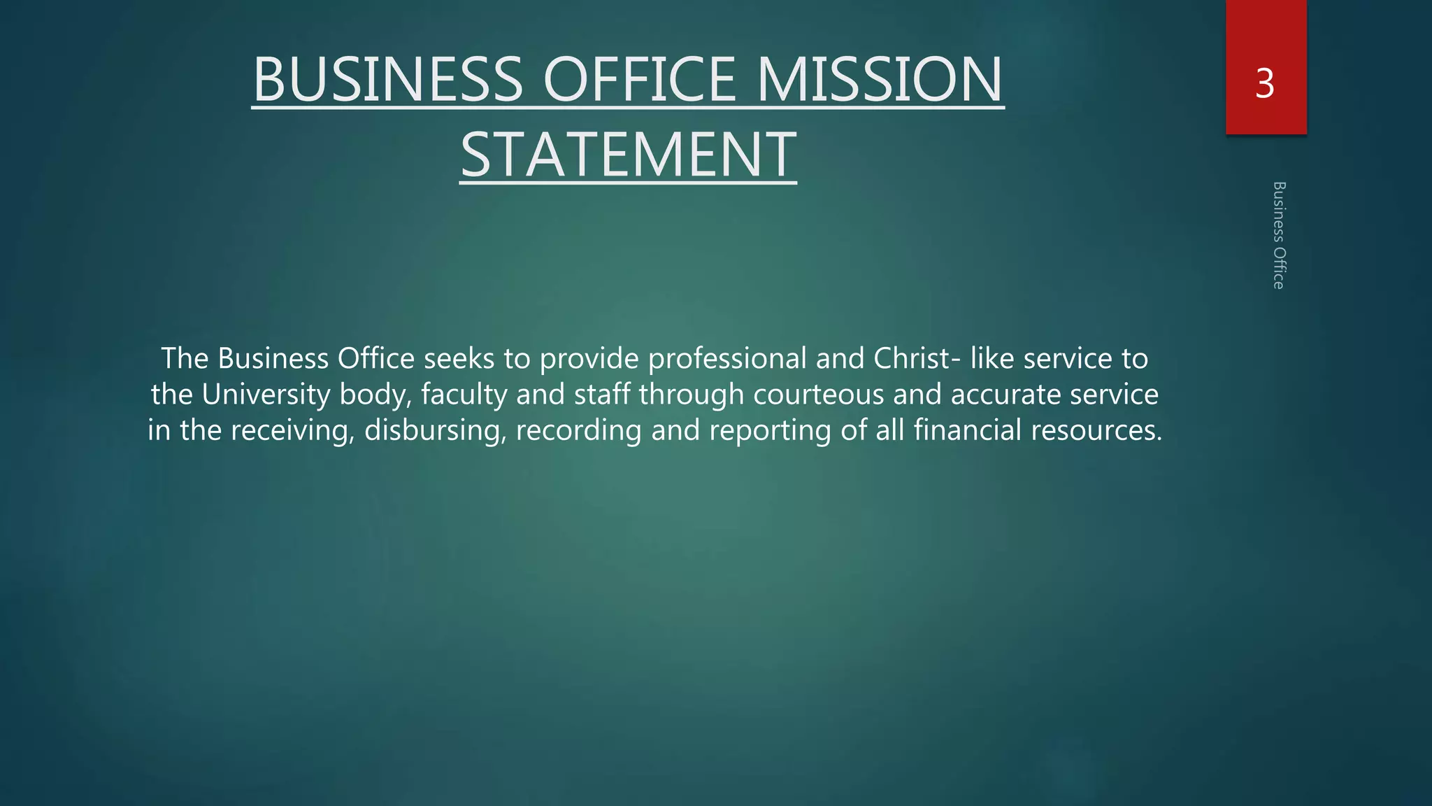 BHU NSO Business Office | PPTX