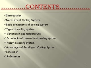Intelligent Cooling system | PPT