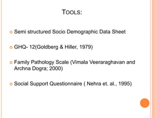 Role of Family Pathology....Bhupendra singh | PPTX