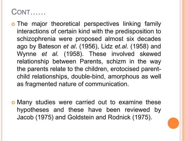 Role of Family Pathology....Bhupendra singh | PPTX | Mental Health ...