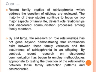 Role of Family Pathology....Bhupendra singh | PPTX