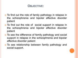 Role of Family Pathology....Bhupendra singh | PPTX