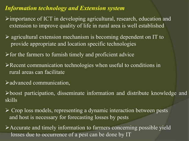 SUSTAINABLE STRATEGIES FOR SMART INSECT PEST MANAGEMENT BY EXTENSION ...