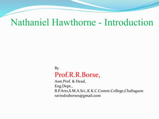 Nathaniel Hawthorne | PPTX