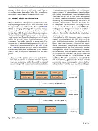 Distributed denial of service (DDoS) attack mitigation in software defined network (SDN)-based ...