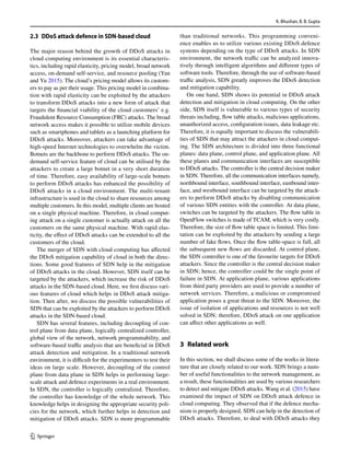 Distributed denial of service (DDoS) attack mitigation in software ...
