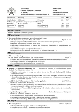 Bhushan patne resume | PDF
