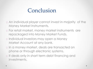 Money market Instruments | PDF