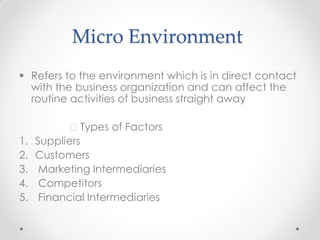 External environment | PDF