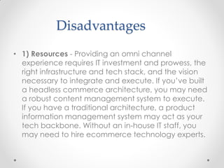 Omni channel and Hybrid channel Retailing | PDF